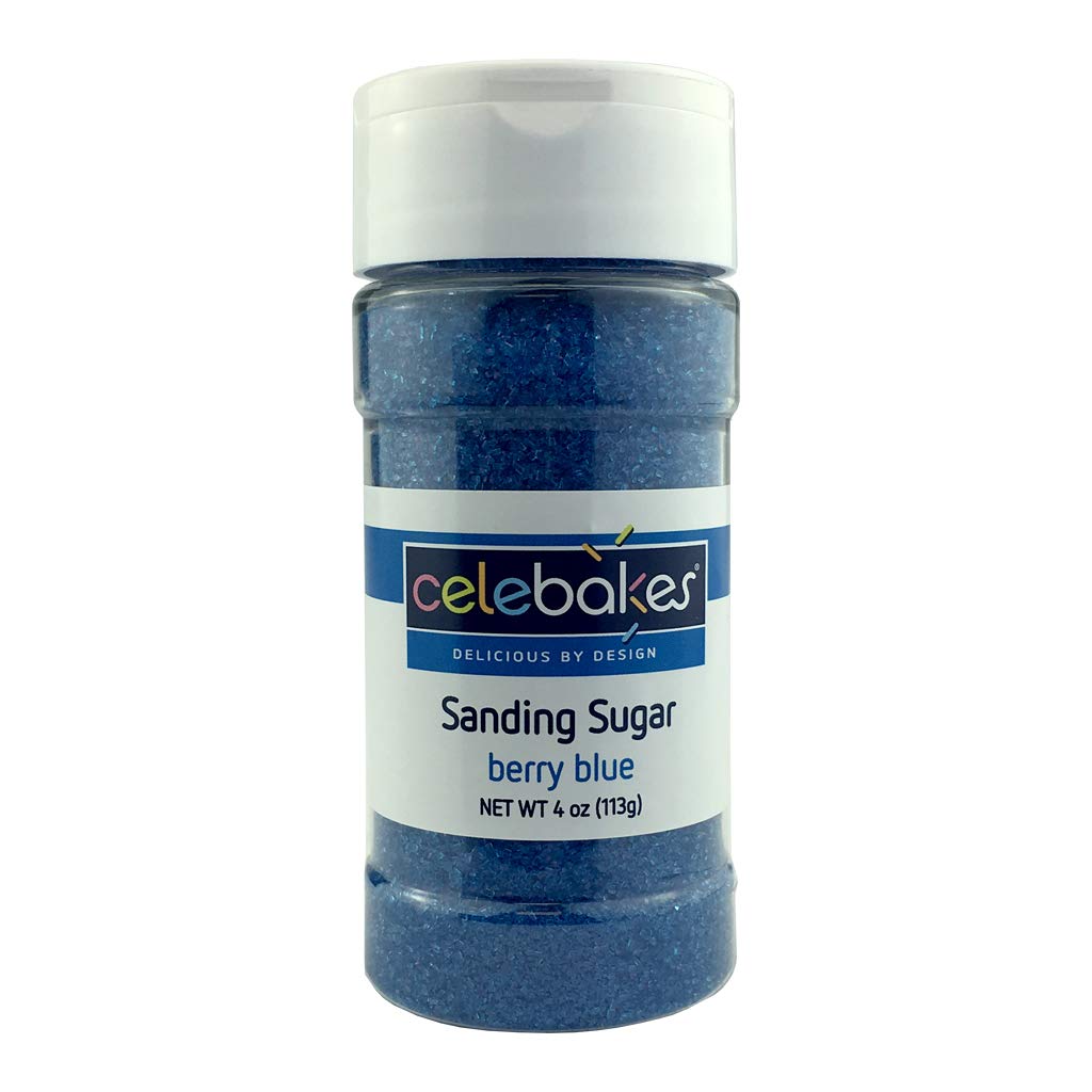 Celebakes Berry Blue Sanding Sugar, 4 oz. — Cake and Candy Supply