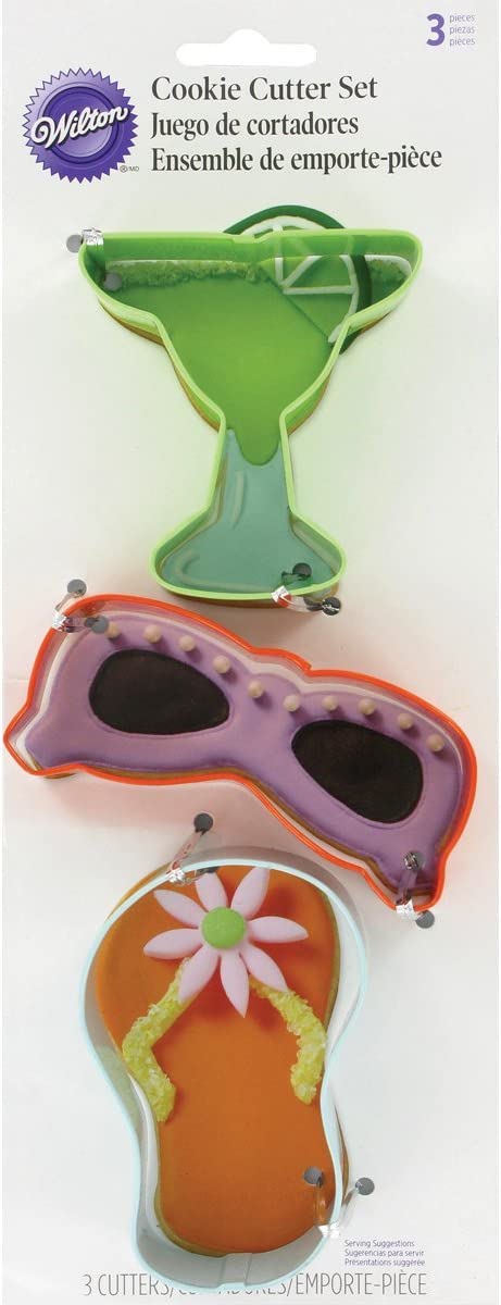 Wilton 3-Piece Summer Cookie Cutter Set — Cake and Candy Supply
