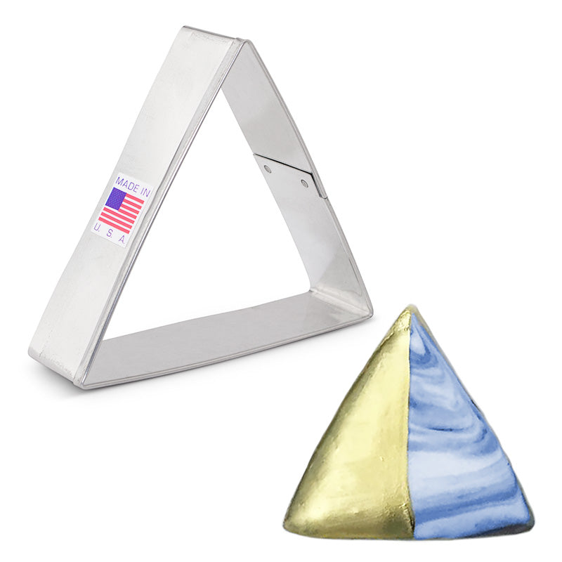 Ann Clark Triangle Cookie Cutter, 3" — Cake and Candy Supply