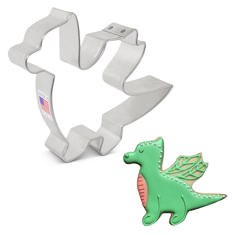 Ann Clark Dragon Cookie Cutter 4" — Cake and Candy Supply