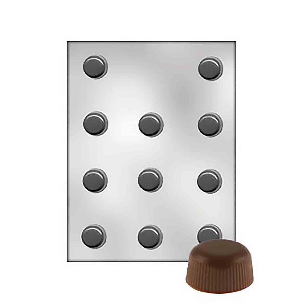 CK Products #3 Candy Cup Mold Chocolate Mold — Cake and Candy Supply