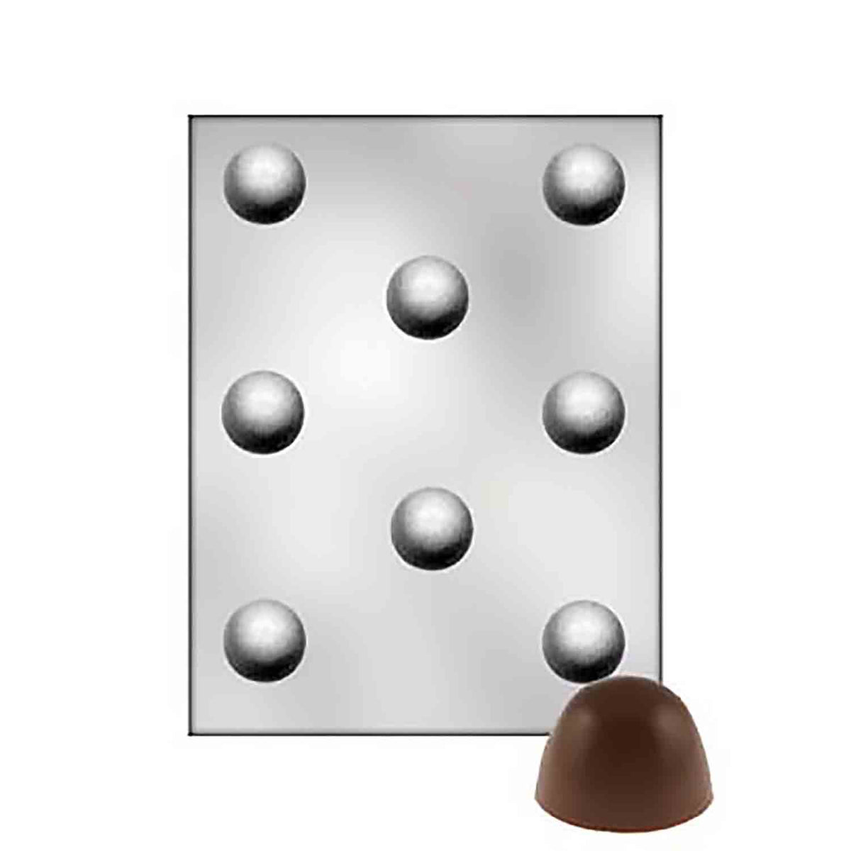 CK Products Plain Bon Bon Chocolate Mold — Cake and Candy Supply