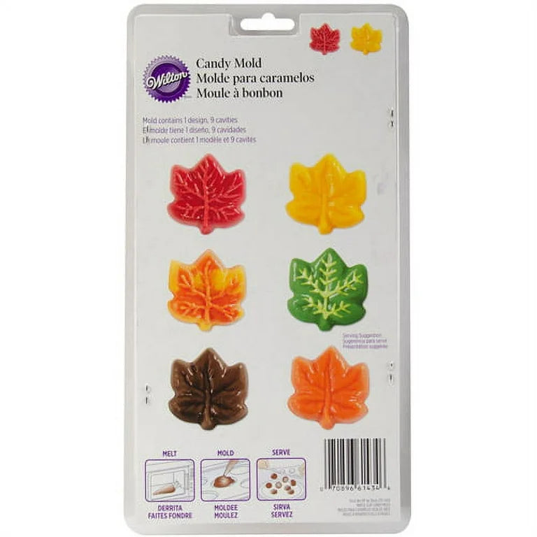 Wilton Maple Leaf Candy Mold — Cake and Candy Supply