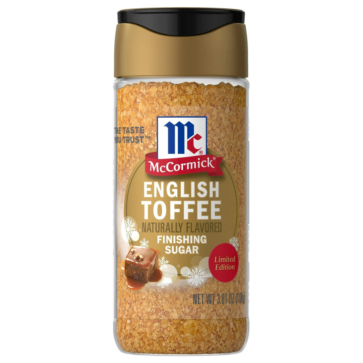 McCormick Naturally Flavored English Toffee Finishing Sugar — Cake and ...