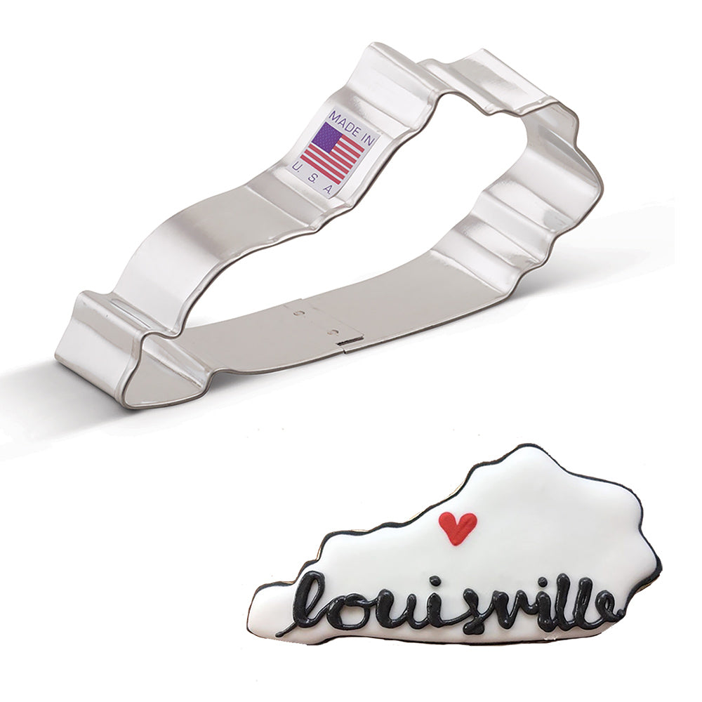 Ann Clark Kentucky Shaped Cookie Cutter — Cake and Candy Supply