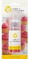 Wilton Red Edible Glitter Spray, 0.35 oz. — Cake and Candy Supply