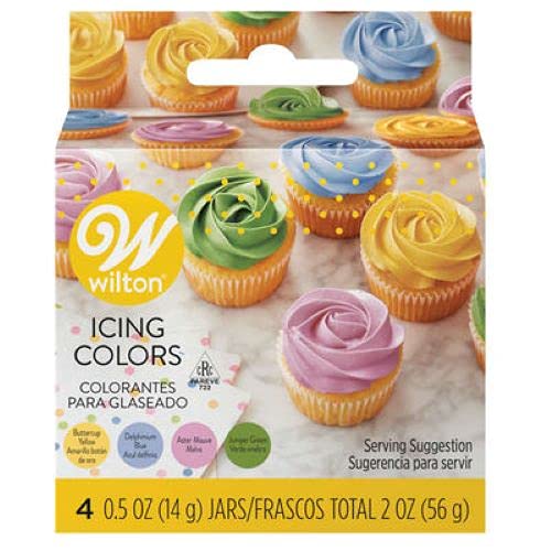 Wilton Pastel 4-Piece Icing Color Set — Cake and Candy Supply