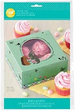Wilton Easter Cupcake Boxes, 2-Count — Cake and Candy Supply