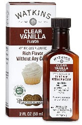Watkins All Natural Extract, Imitation Clear Vanilla, 2 Ounce — Cake ...