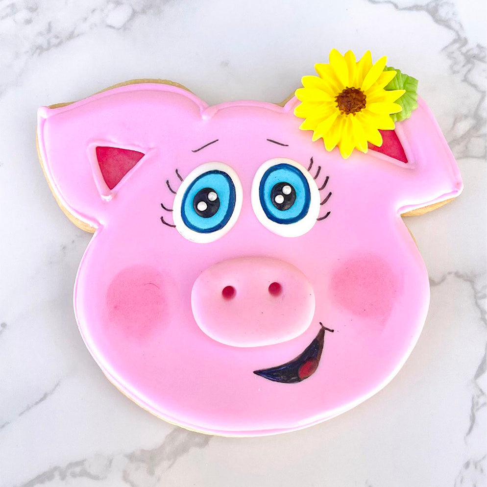 Ann Clark Pig Face Cookie Cutter, 4inch — Cake and Candy Supply
