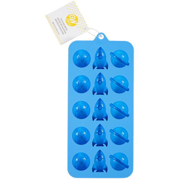 Wilton Silicone Space Galaxy Travel Candy Mold, 15-Cavity — Cake and ...