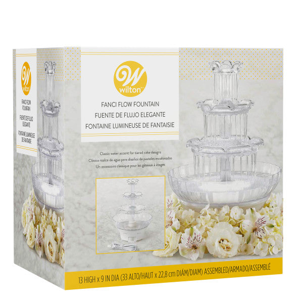 Wilton Fanci Flow Tabletop Fountain - Wedding Cake Fountain — Cake and ...