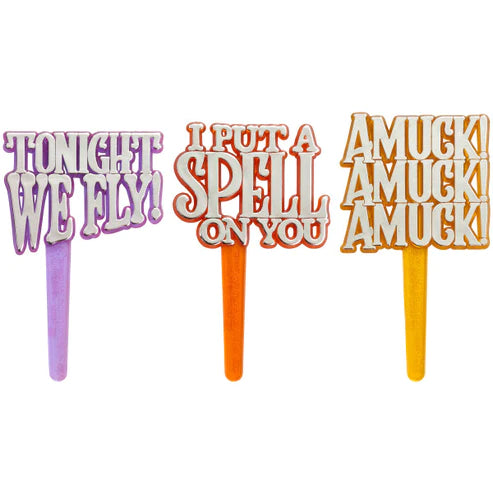 Disney Hocus Pocus Spell On You - 72 total cupcake toppers — Cake and ...