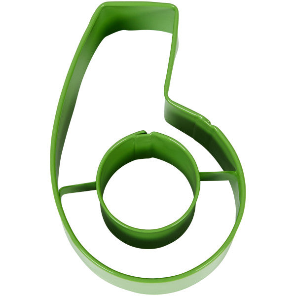 Wilton Number 6 Cookie Cutter — Cake and Candy Supply