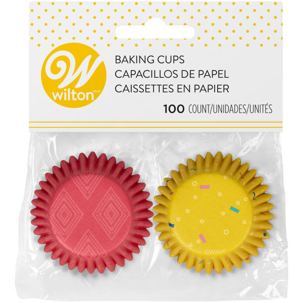 Wilton Cactus Party Mini Baking Cups, 100-Count — Cake and Candy Supply