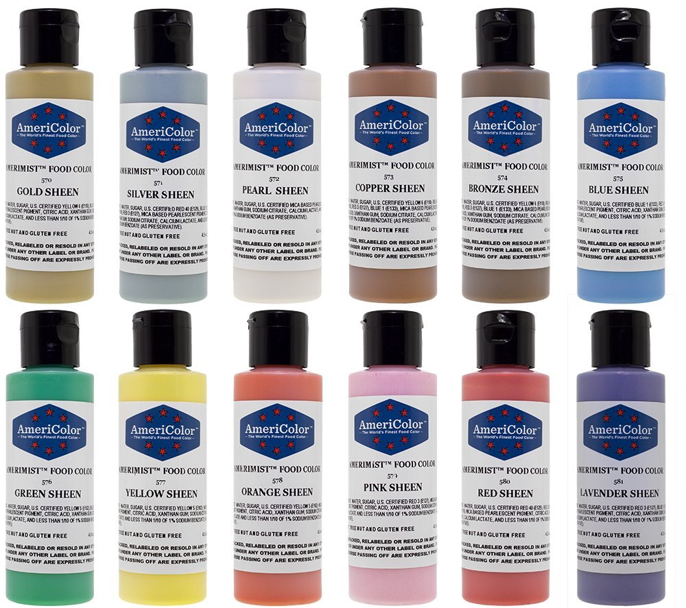 AmeriColor AmeriMist Color Sheen Air Bursh 4.5oz (select your color ...