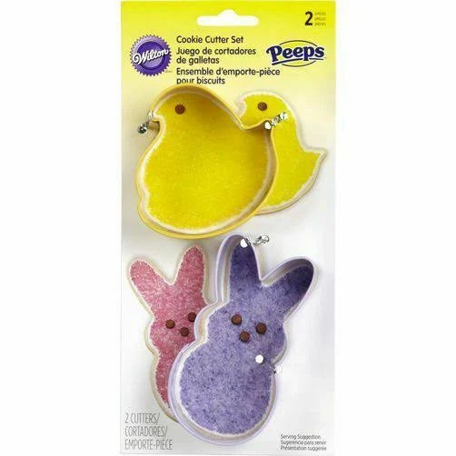 Wilton Peeps Bunny Chick Cookie Cutters Easter — Cake and Candy Supply