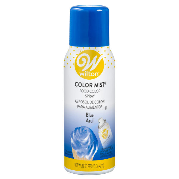 Wilton Blue Color Mist Food Color Spray, 1.5 oz. — Cake and Candy Supply