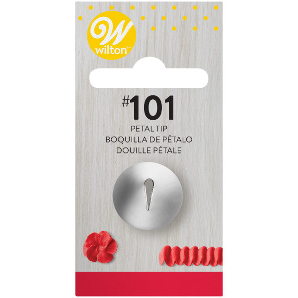 Wilton Small Petal Cake Decorating Tip 101 — Cake and Candy Supply