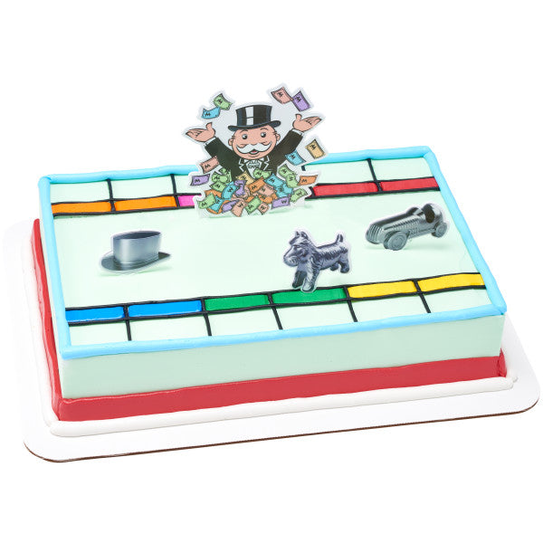 Hasbro Monopoly Let's Play! Cake Kit 4 Piece — Cake and Candy Supply