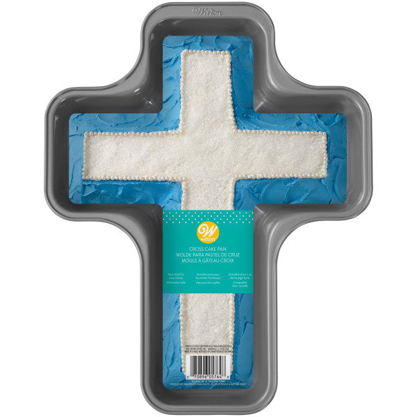 Wilton Treats Made Simple Non-Stick Cross Cake Pan — Cake and Candy Supply