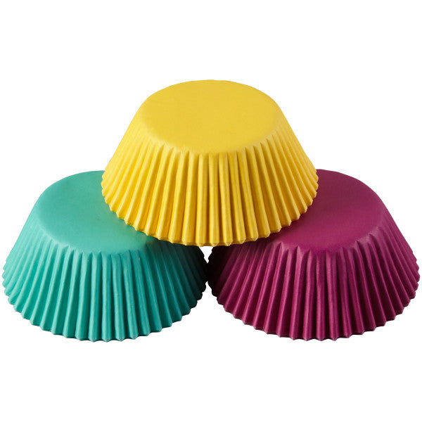 Wilton Jewel Tone Cupcake Liners, 75-Count — Cake and Candy Supply